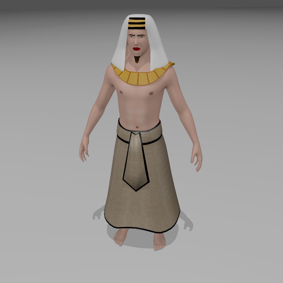 ancient egyptian 3d model