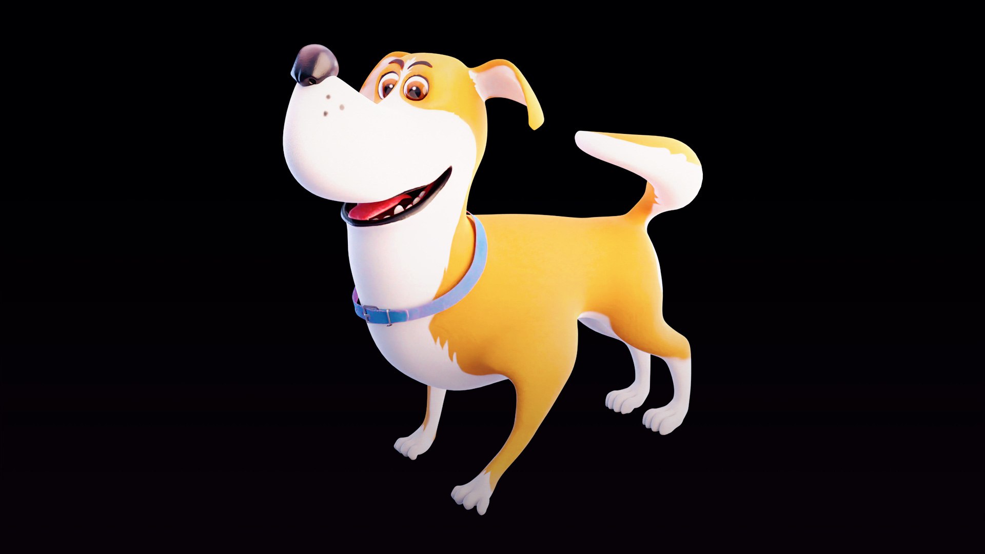3D Stylized Dog Rigged Model - TurboSquid 2029740