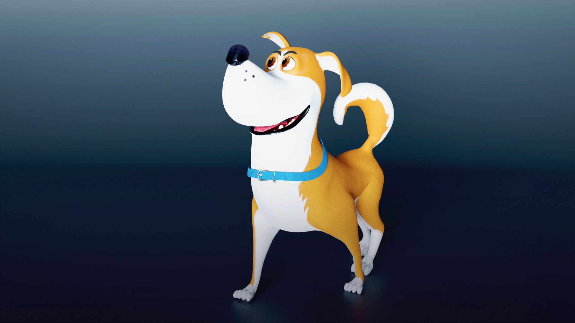3D Stylized Dog Rigged Model - TurboSquid 2029740
