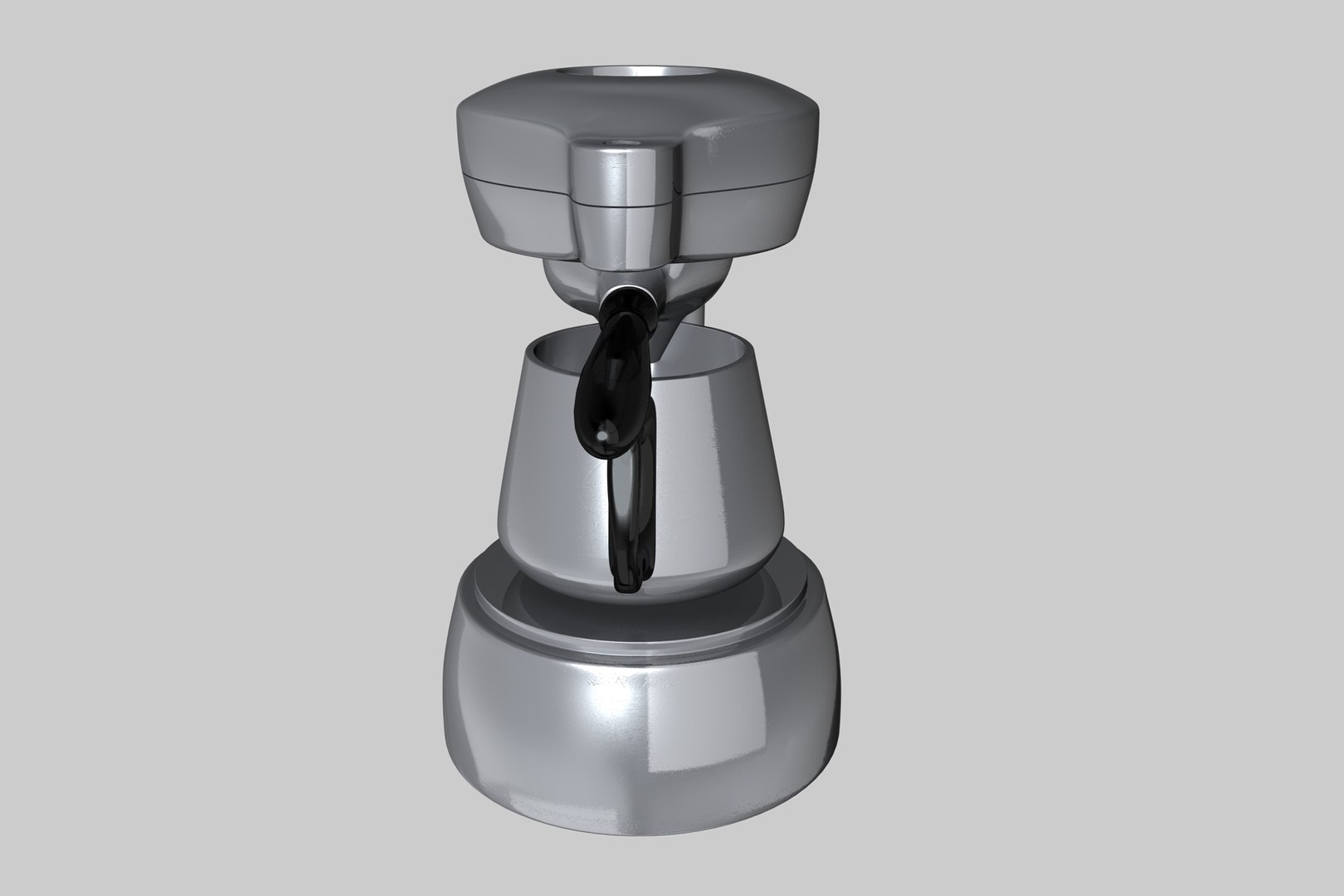 3d C4d Atomic Coffee Maker