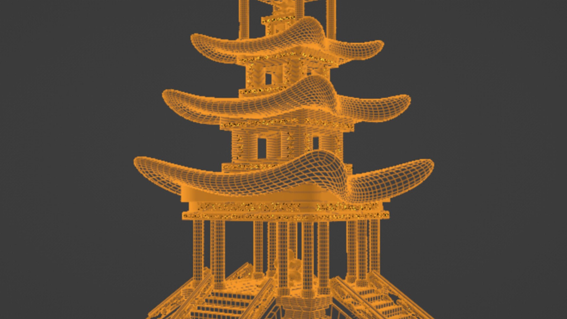 3D Chinese Temple Model - TurboSquid 1971193