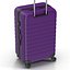 Plastic Trolley Luggage Bag 3d Model