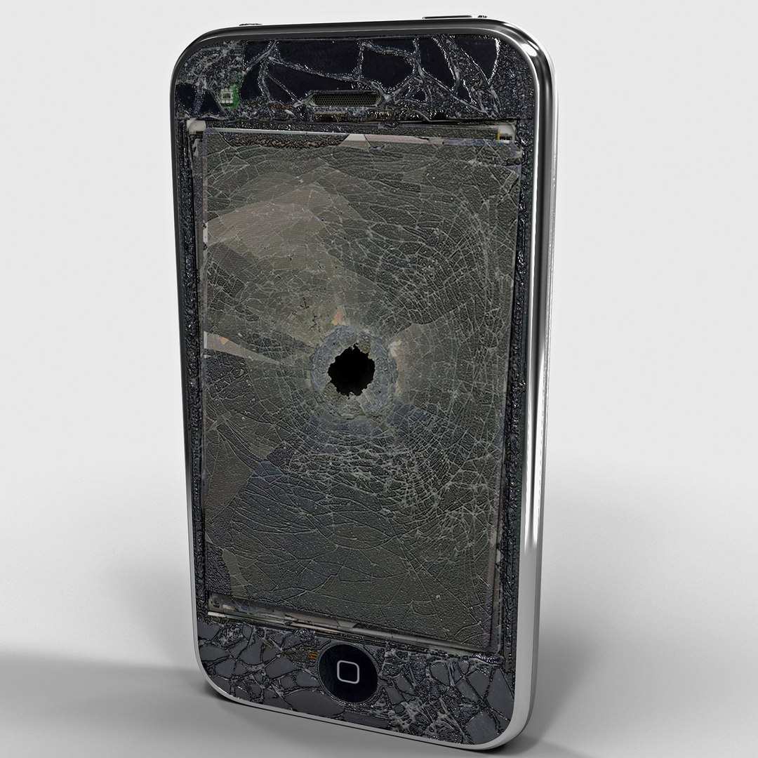 apple phone s destroyed 3d 3ds