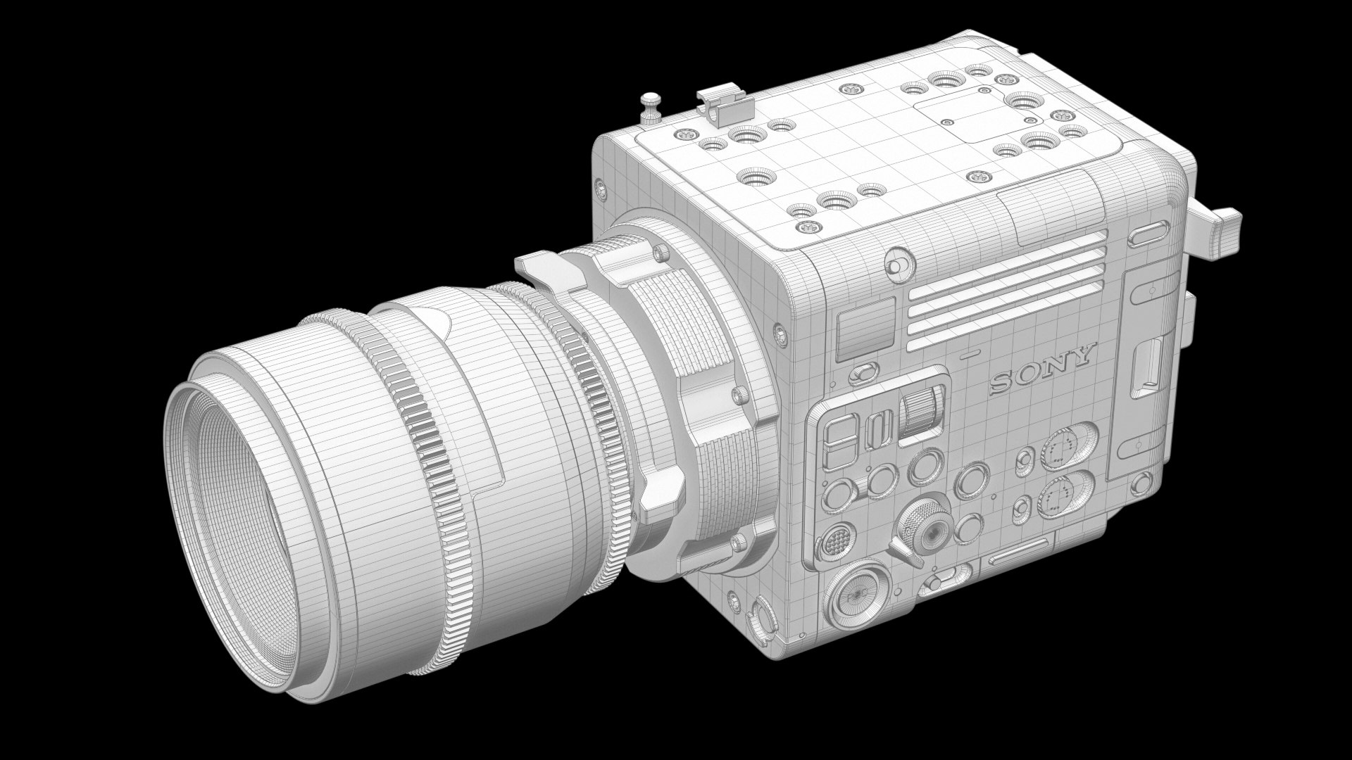 3D Sony Burano Movie Camera Model - TurboSquid 2274081