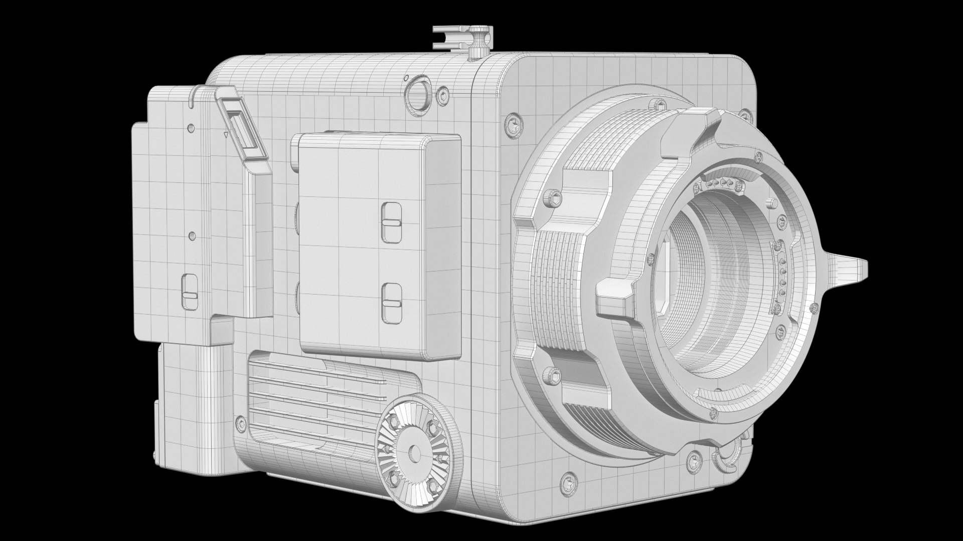 3D Sony Burano Movie Camera Model - TurboSquid 2274081