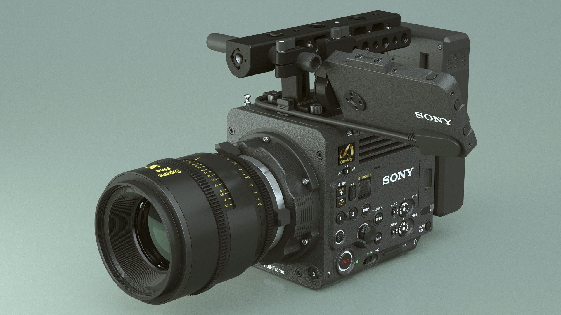 3D Sony Burano Movie Camera Model - TurboSquid 2274081