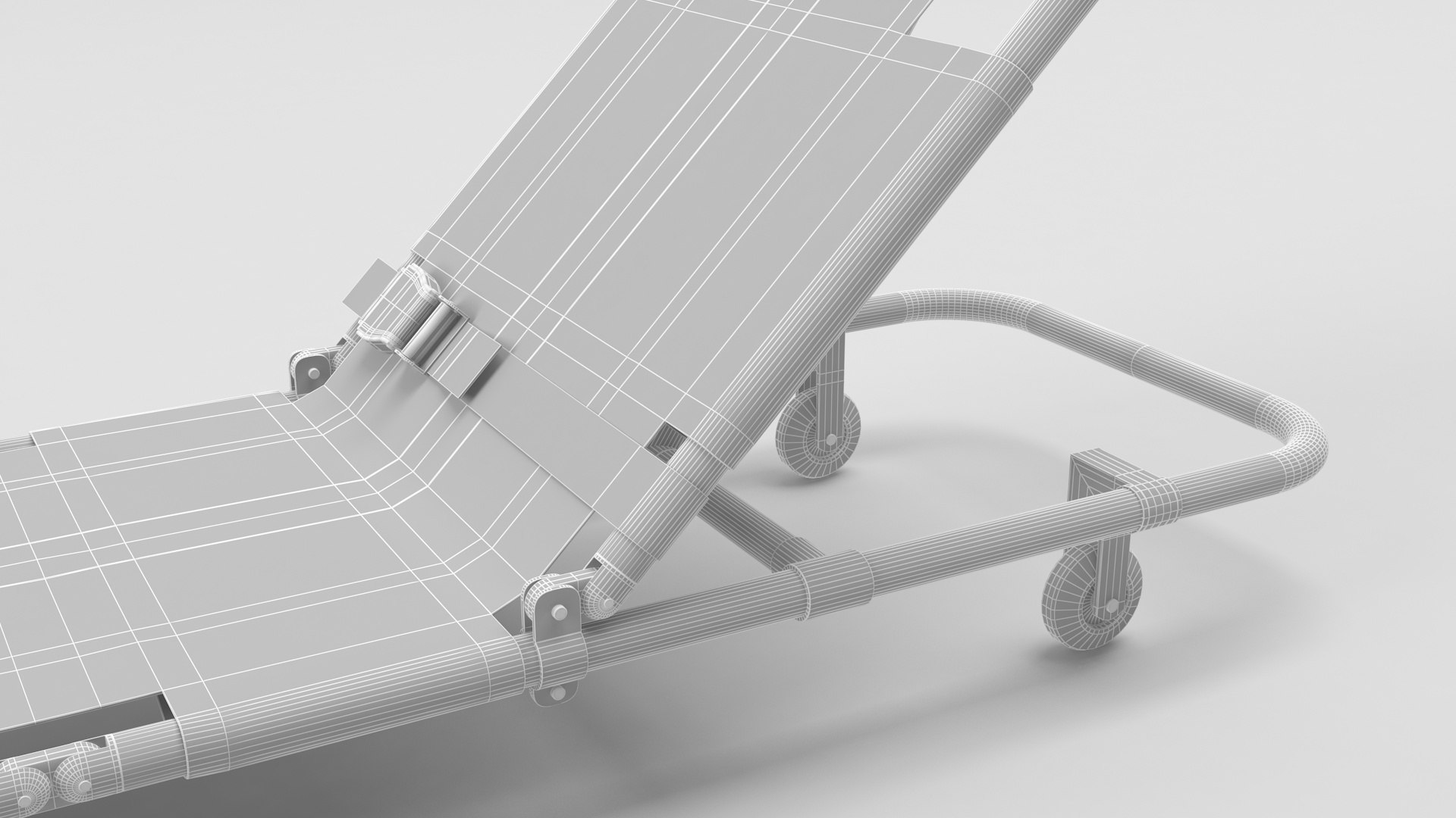 Ferno Model 9 Emergency Stretcher 3D Model - TurboSquid 1940677