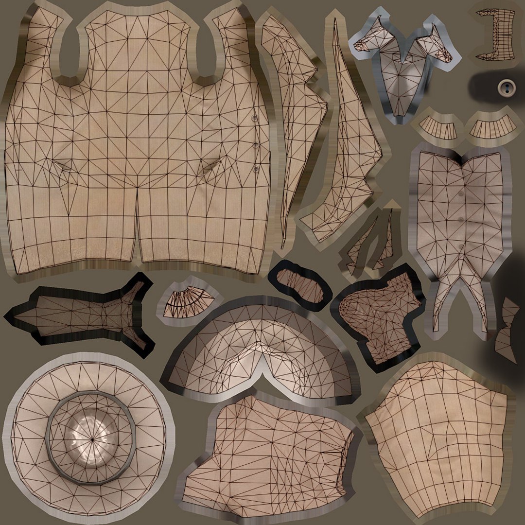 3D Character Detective Model - TurboSquid 1379269