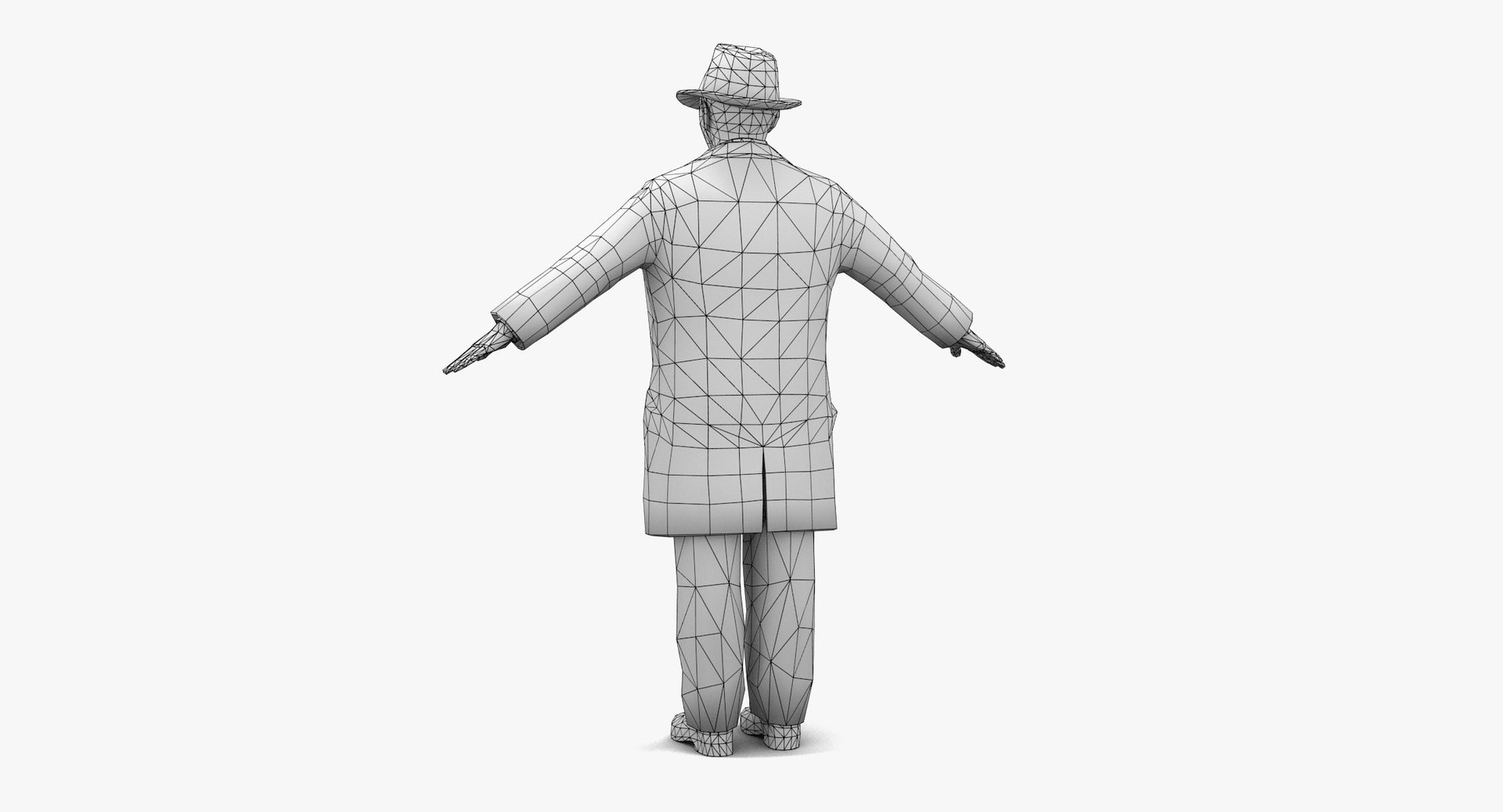 3D Character Detective Model - TurboSquid 1379269