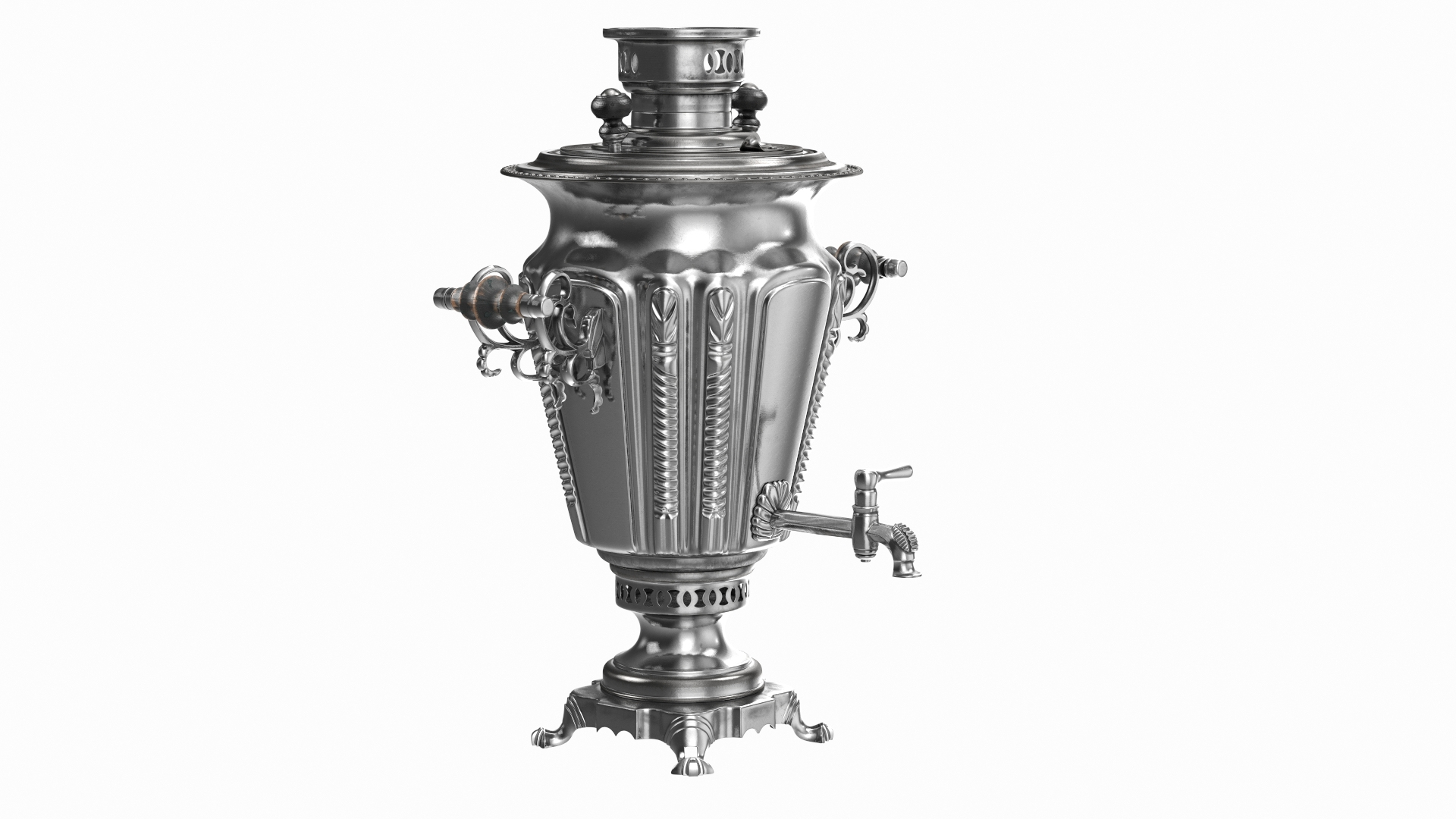 3D Russian Samovars 2 Russia Model - TurboSquid 1691717