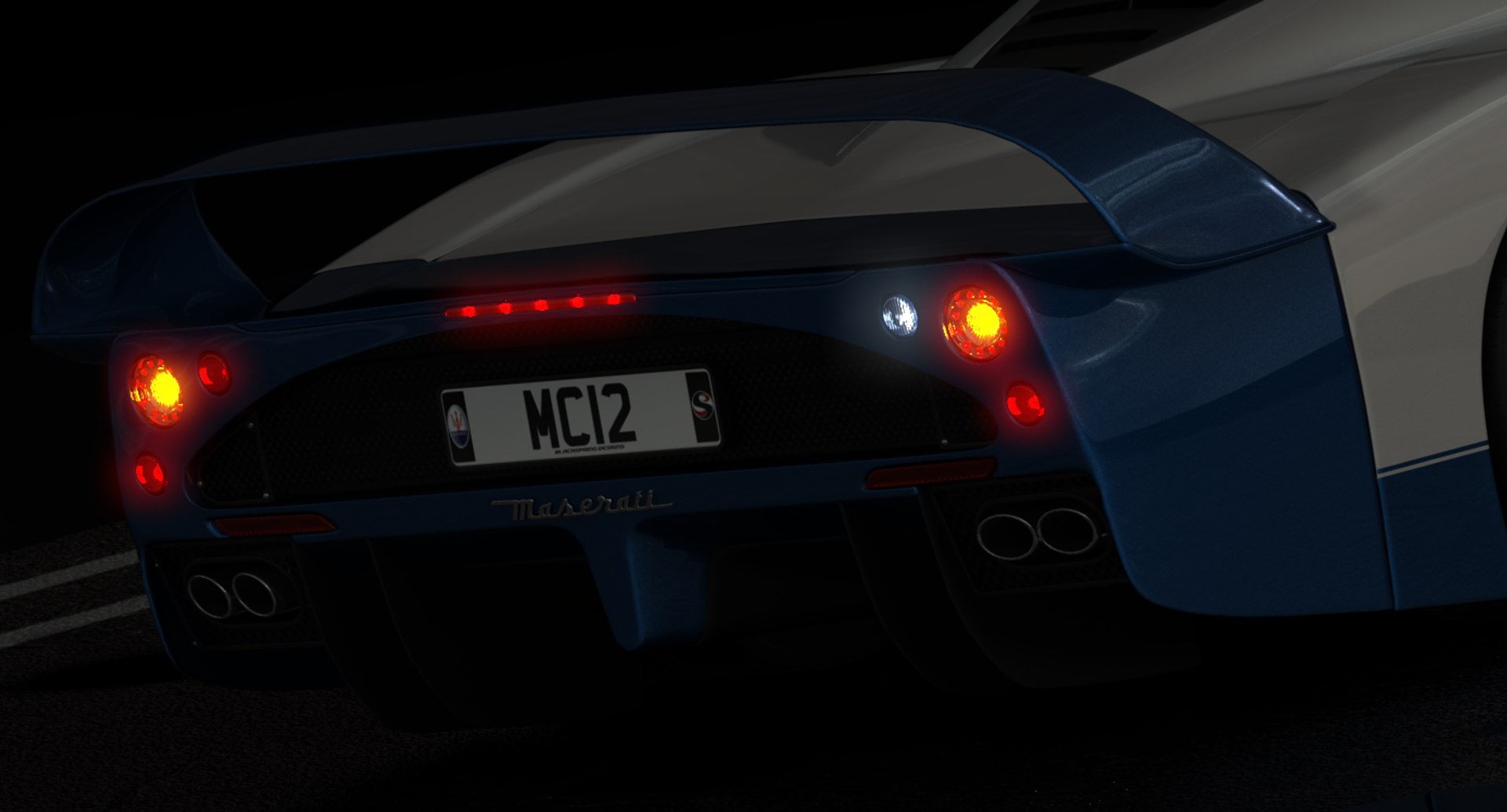 3d Maserati Mc12 2004 Model