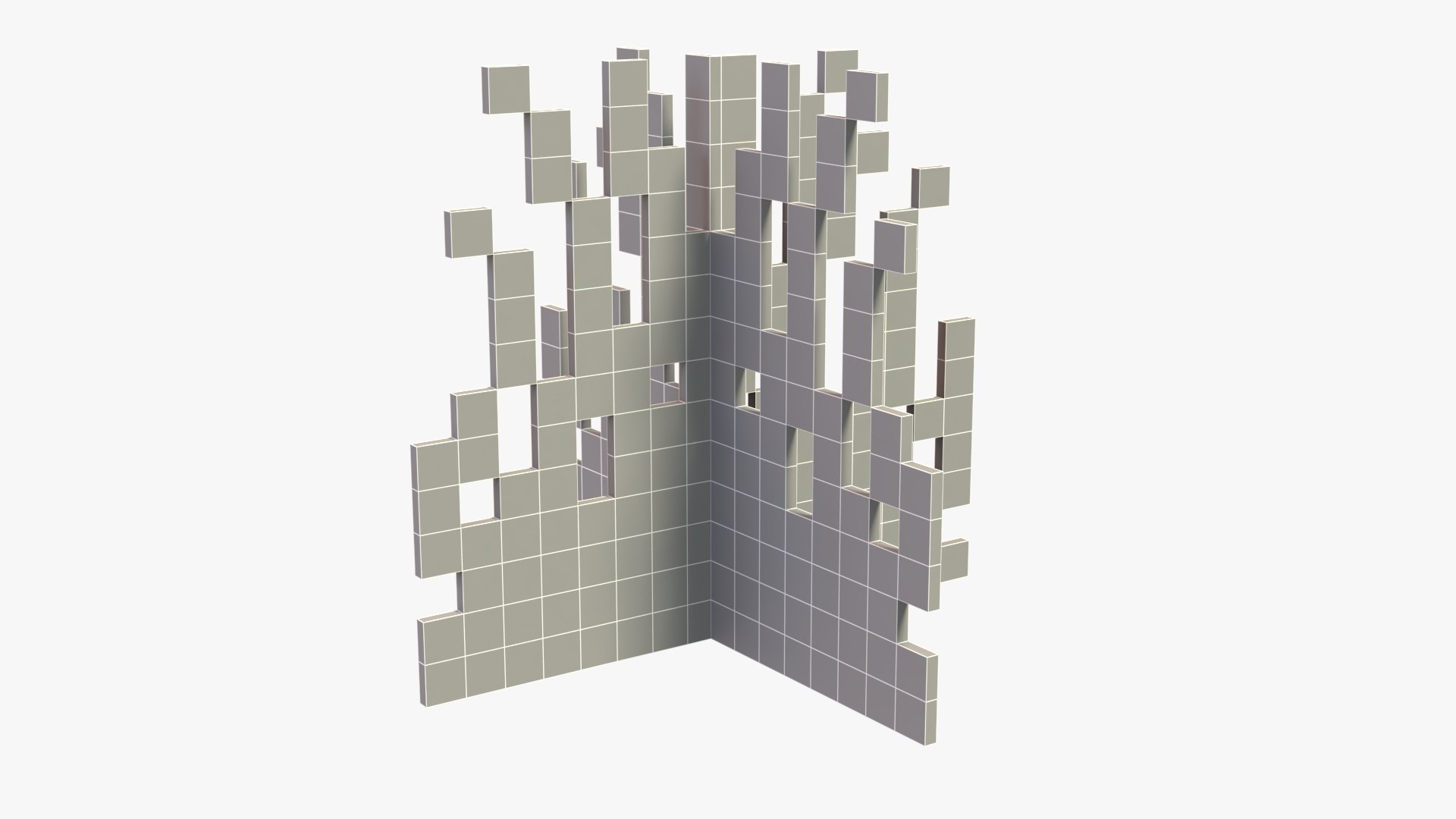 3D Minecraft Grass - TurboSquid 1829431