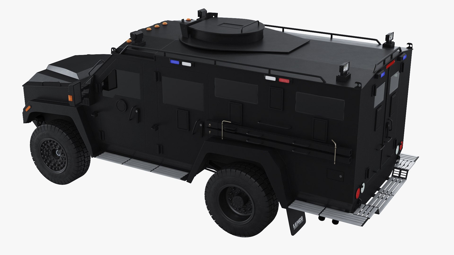 3D Lenco BearCat G3 - Off Road Armored Vehicle Model - TurboSquid 1900407