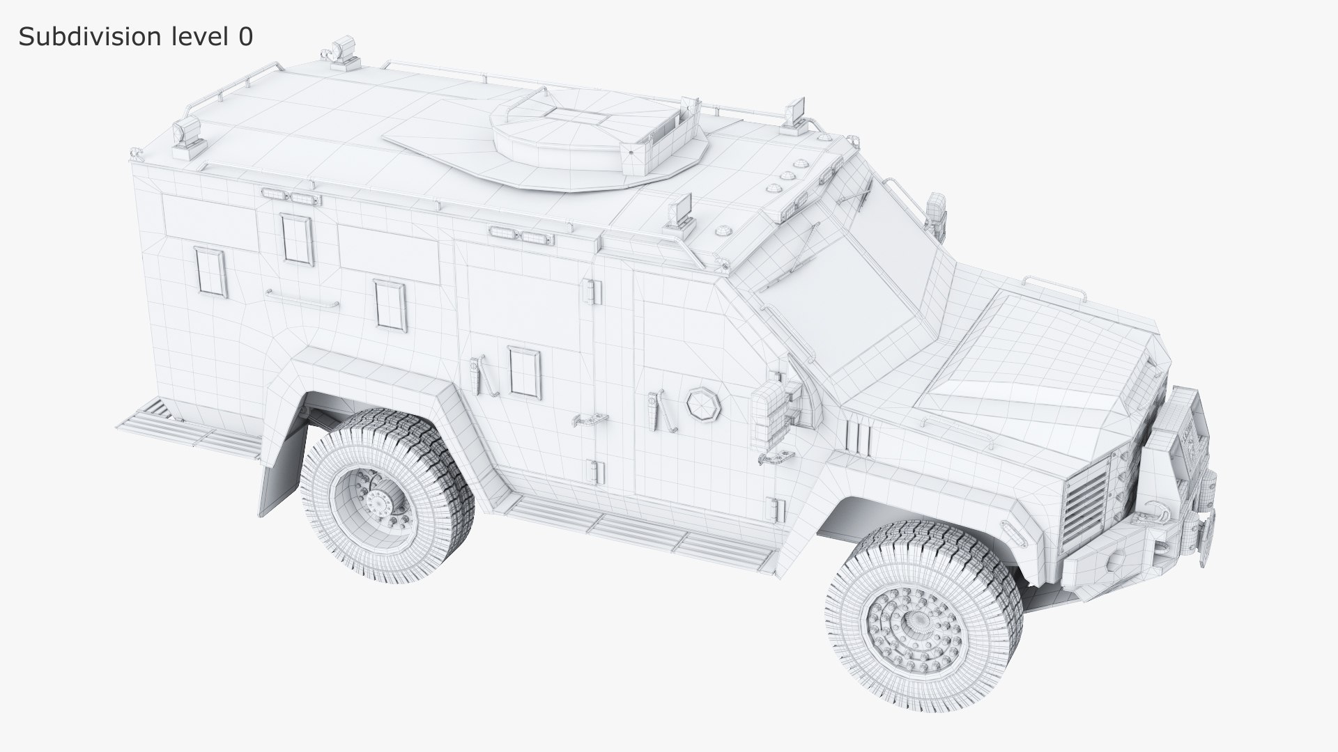 3D Lenco BearCat G3 - Off Road Armored Vehicle Model - TurboSquid 1900407