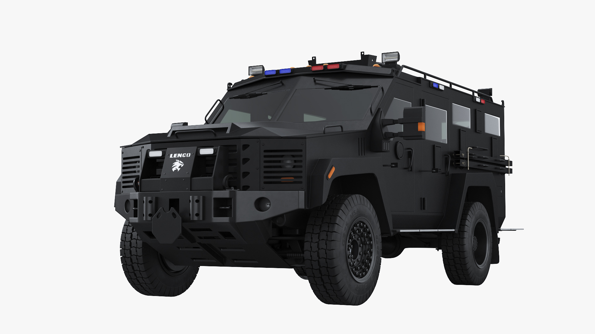 3D Lenco BearCat G3 - off Road Armored Vehicle model - TurboSquid 1900407