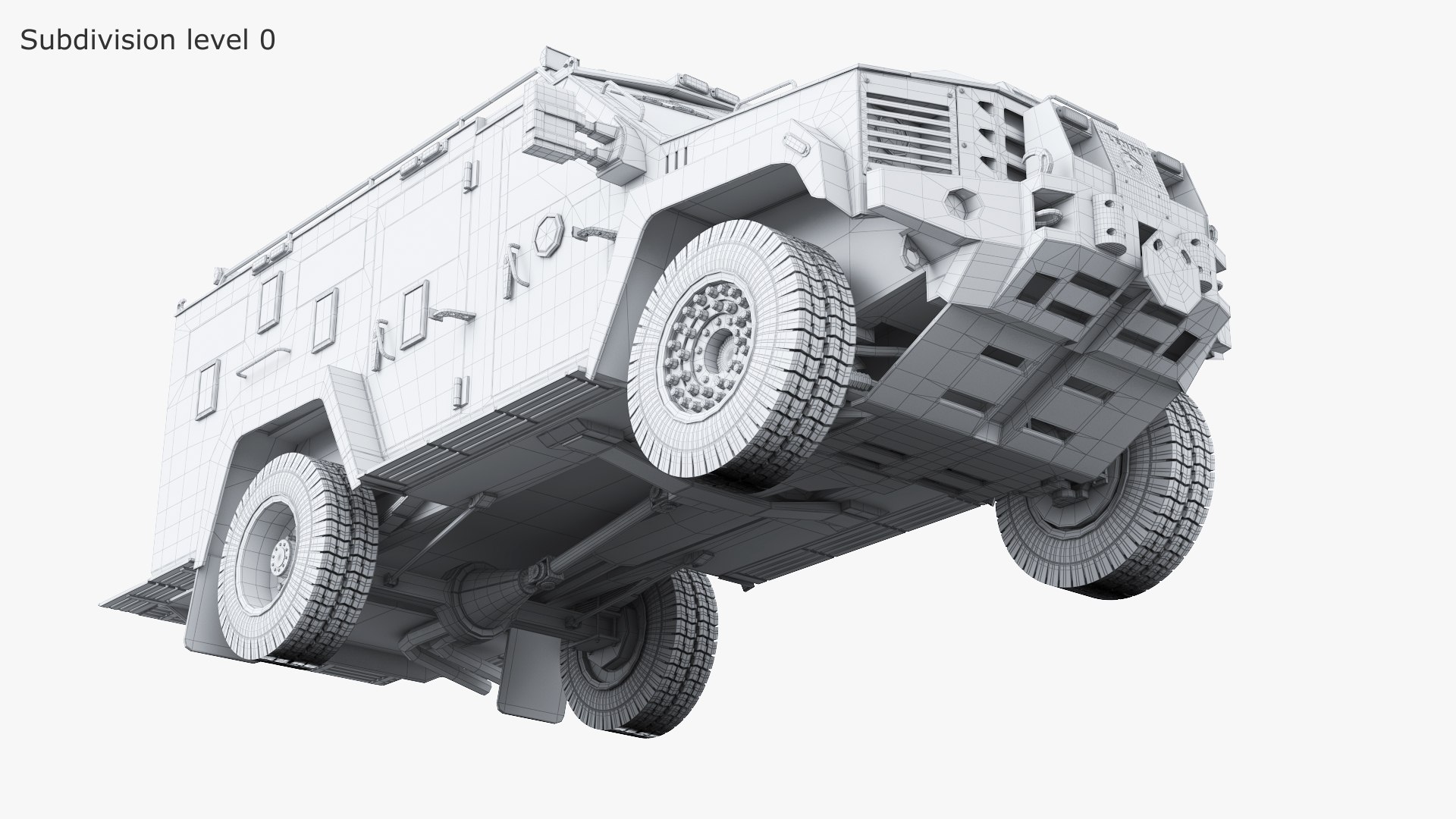 3D Lenco BearCat G3 - Off Road Armored Vehicle Model - TurboSquid 1900407