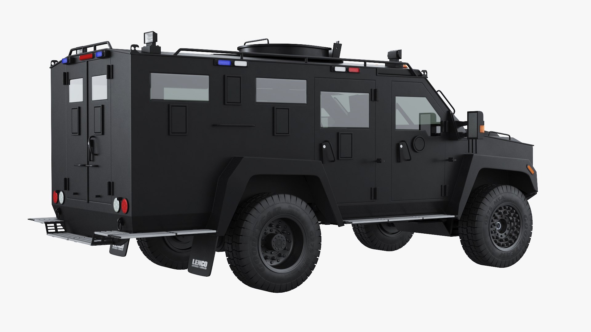 3D Lenco BearCat G3 - Off Road Armored Vehicle Model - TurboSquid 1900407