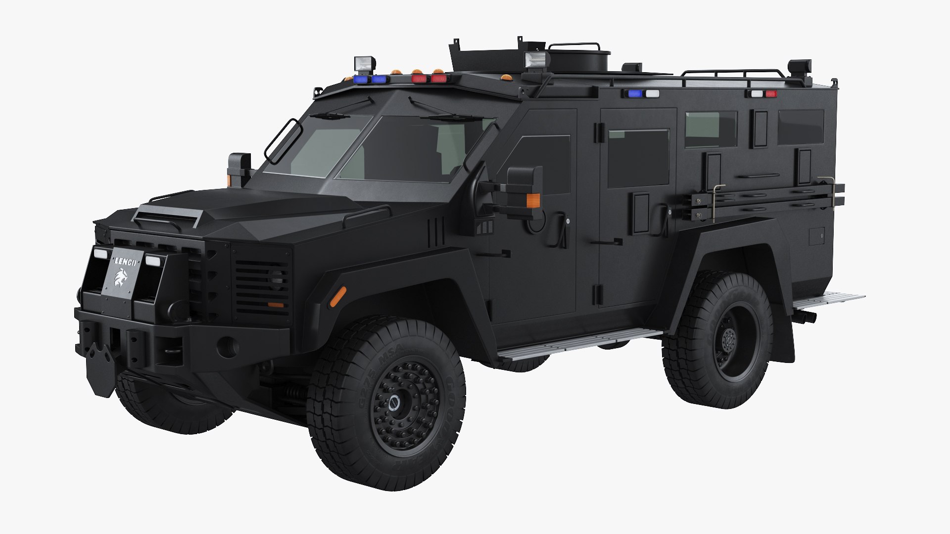 3D Lenco BearCat G3 - Off Road Armored Vehicle Model - TurboSquid 1900407