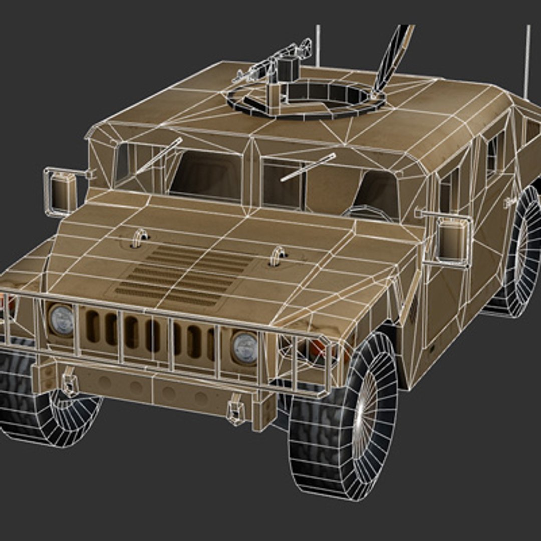 Hummer 3d Max