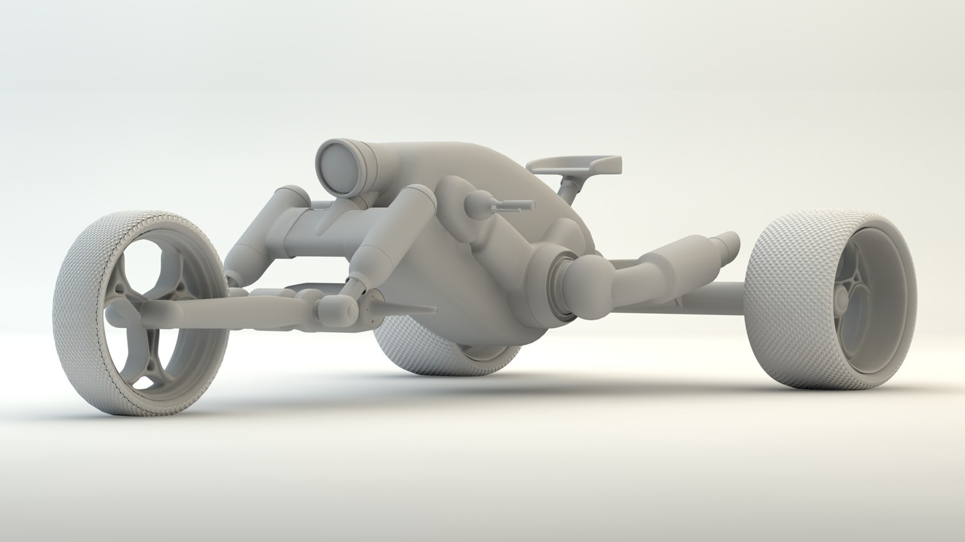 Concept Motorcycle 3d C4d