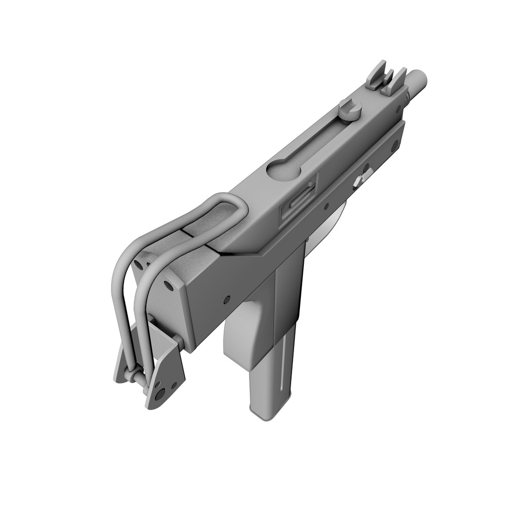 Mac11 Modern 3d Model