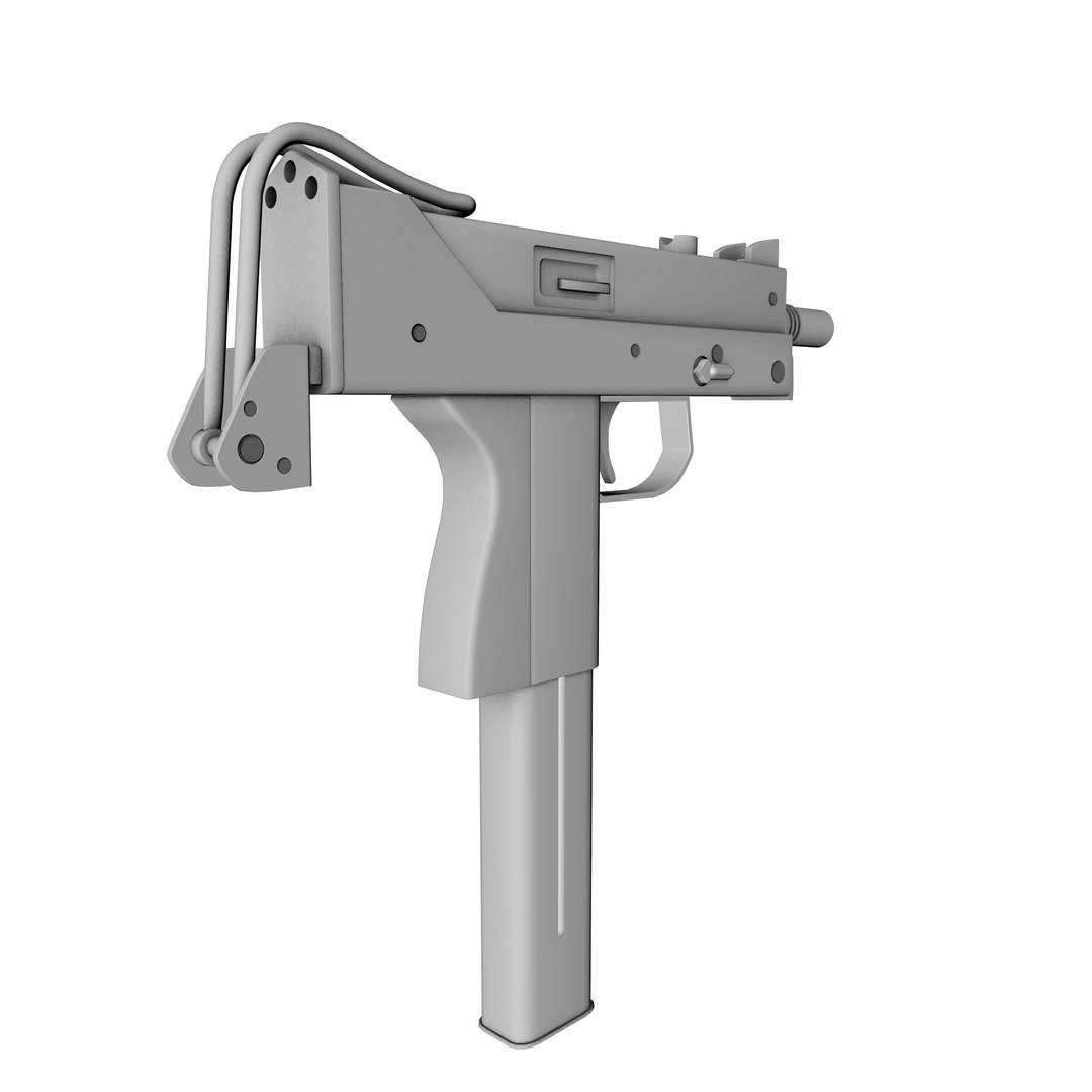Mac11 Modern 3d Model