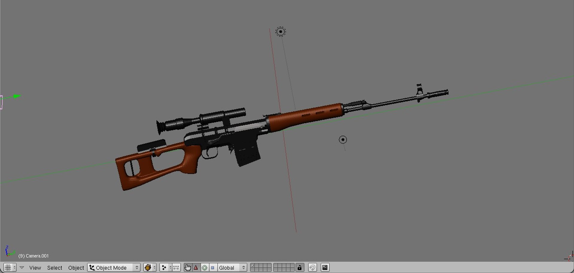 sniper fbx