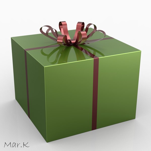 gift box 3d model