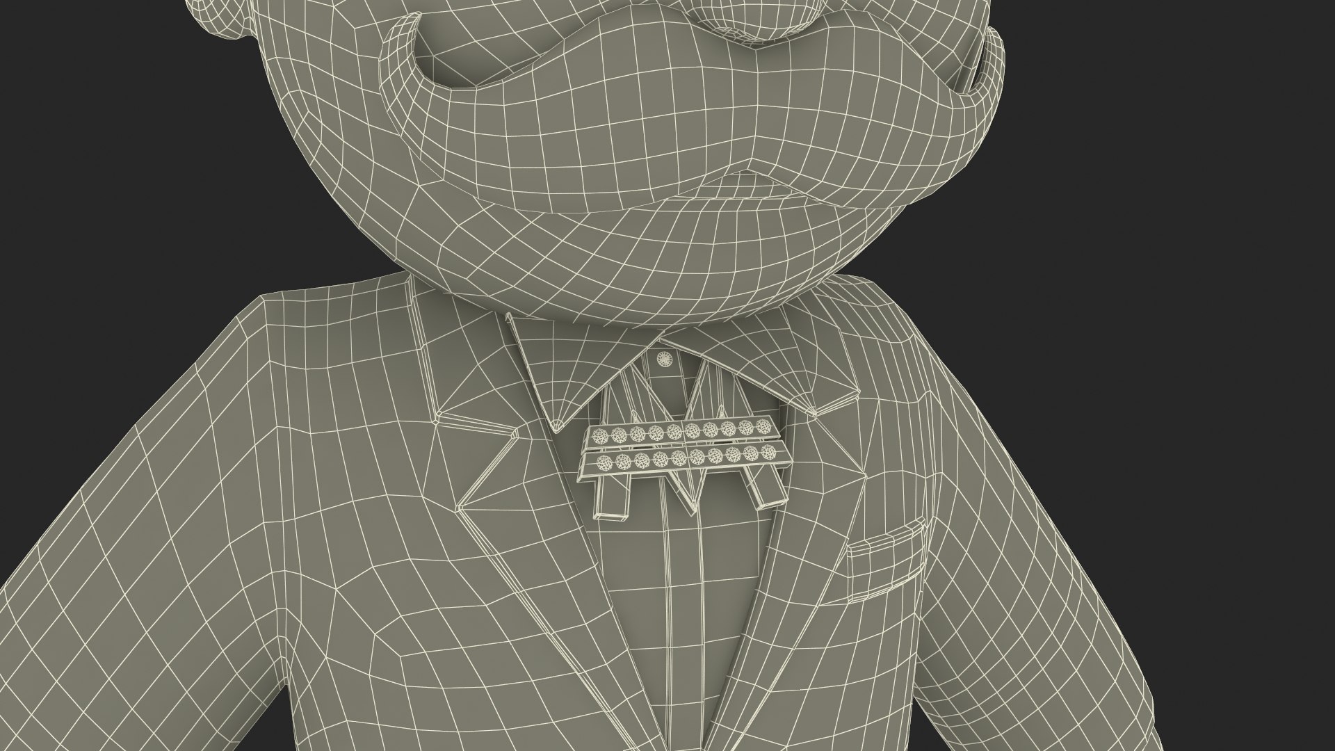 Mr Monopoly Mascot Rigged 3D Model - TurboSquid 2276814