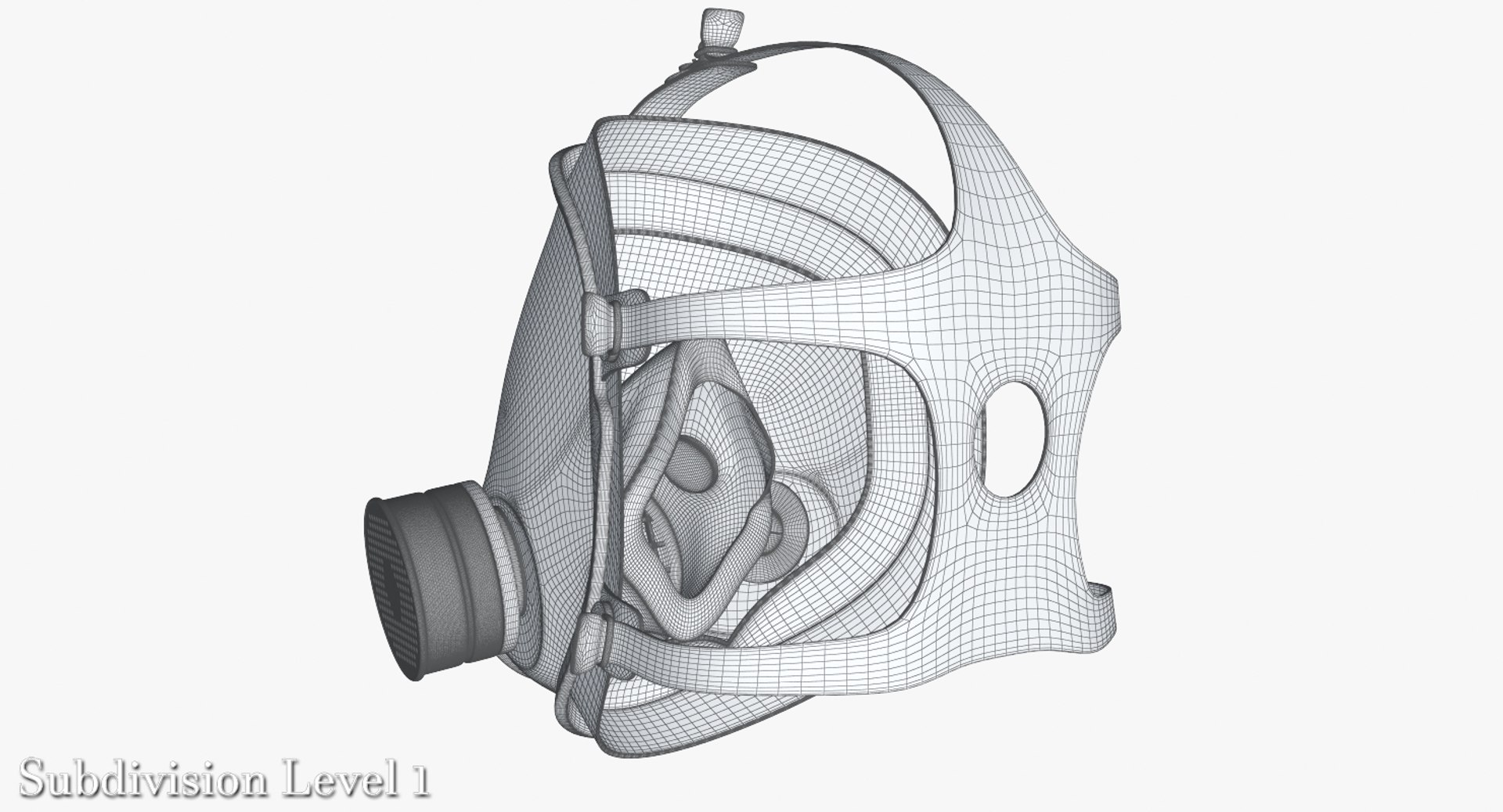Gas Mask 3D Model - TurboSquid 1254136