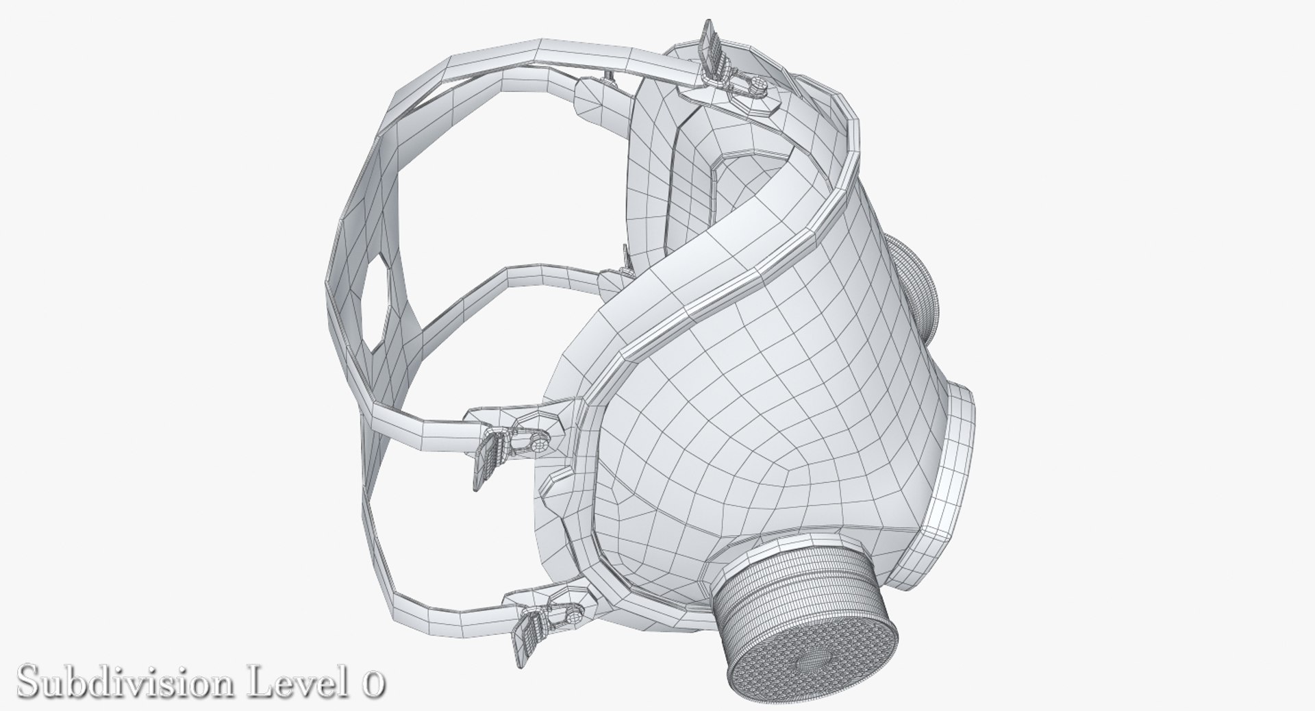 Gas Mask 3D Model - TurboSquid 1254136