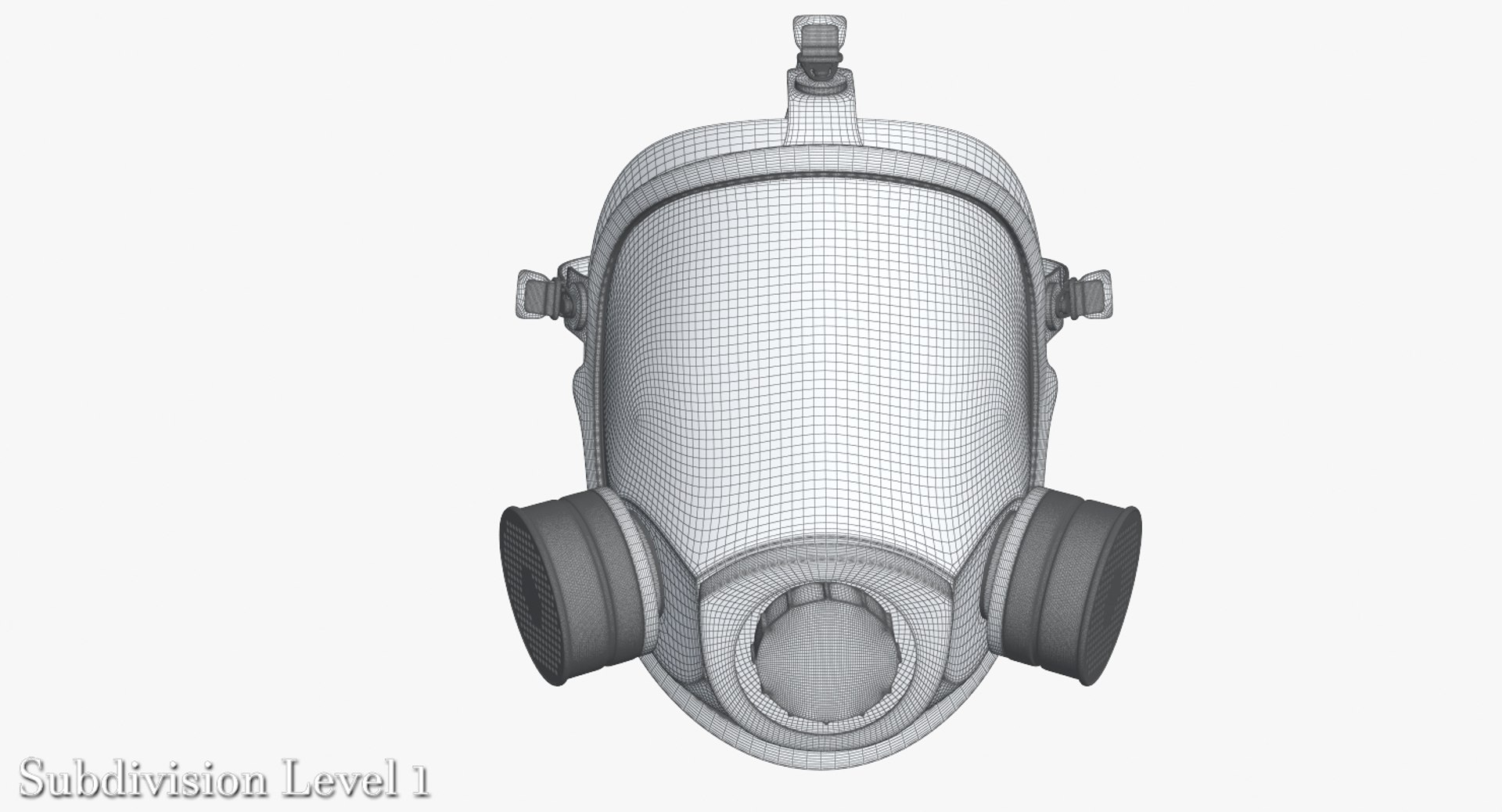Gas Mask 3D Model - TurboSquid 1254136