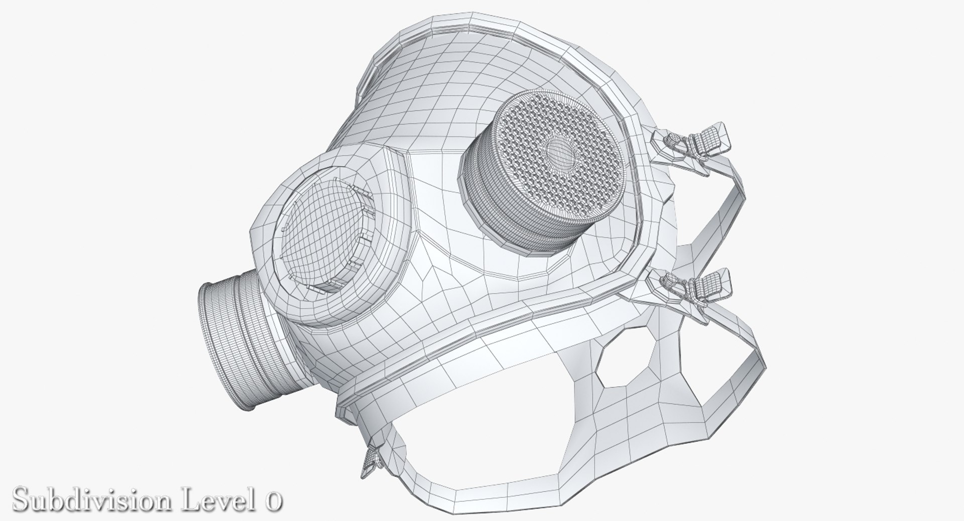 Gas Mask 3D Model - TurboSquid 1254136