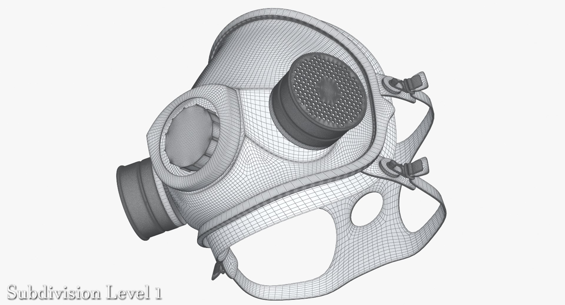 Gas Mask 3D Model - TurboSquid 1254136