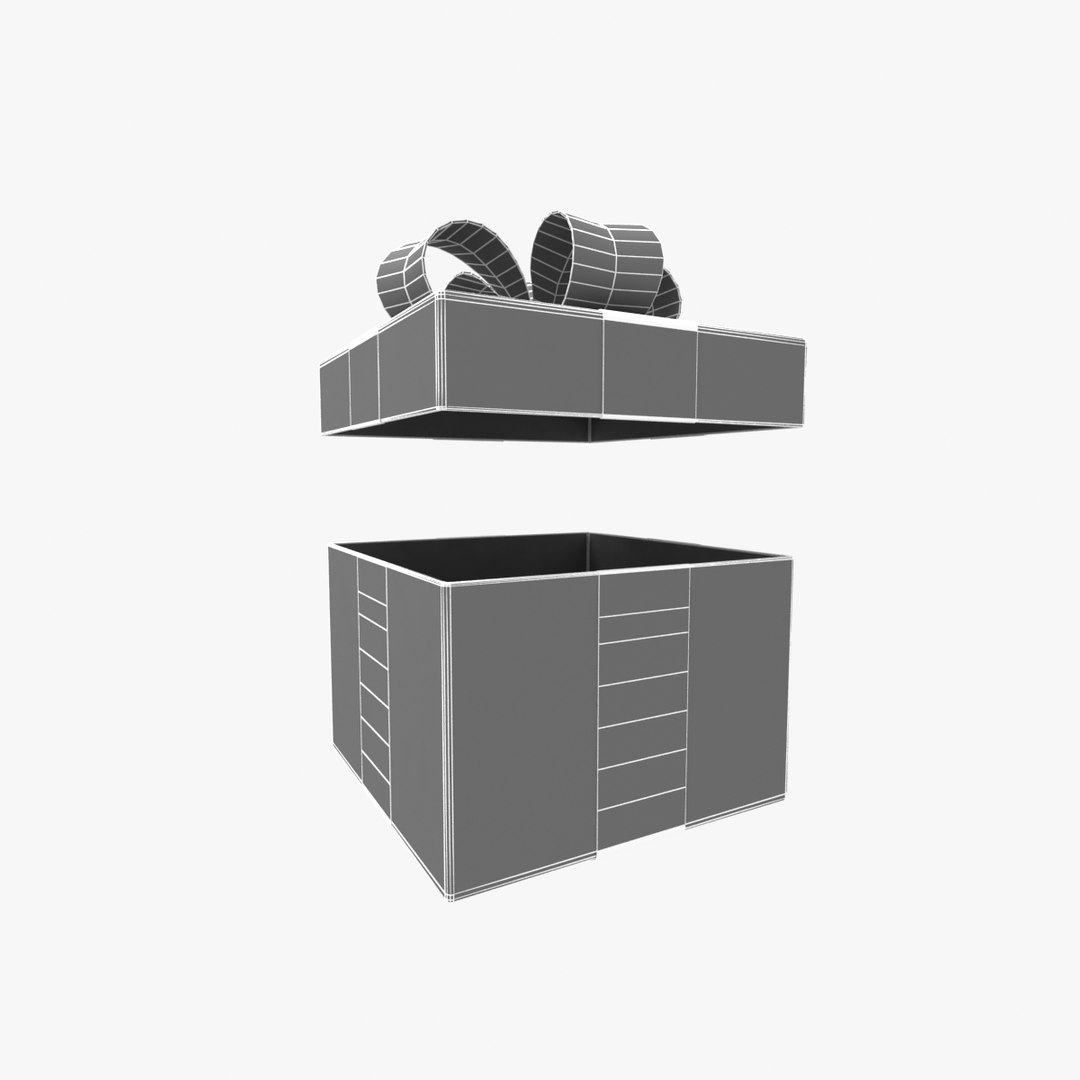 3ds Max Gifts Box