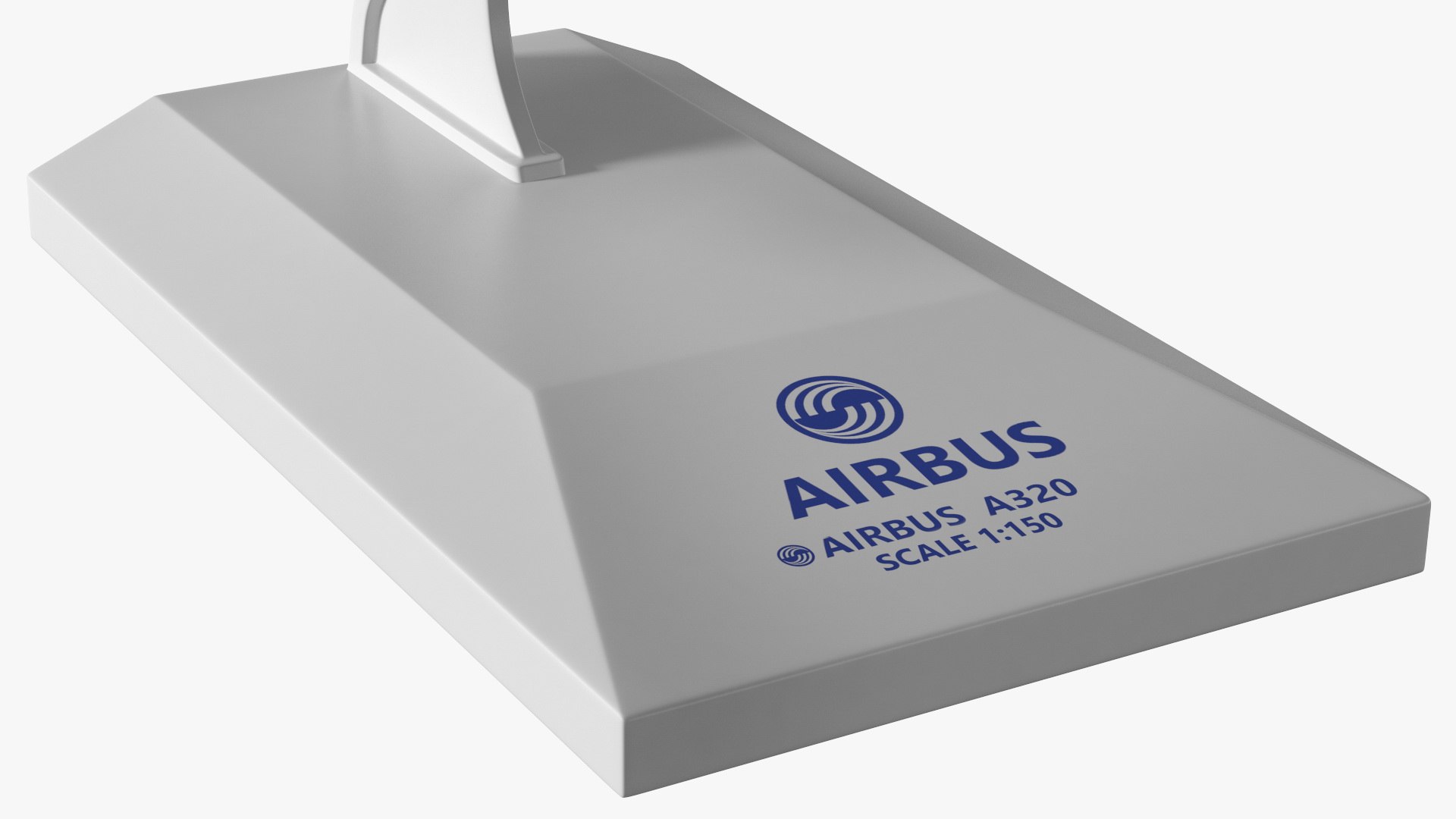 3D Airbus A320 Scale Model with Stand model - TurboSquid 1771393