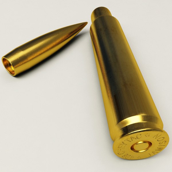 3d model cartridge 408 cheytac