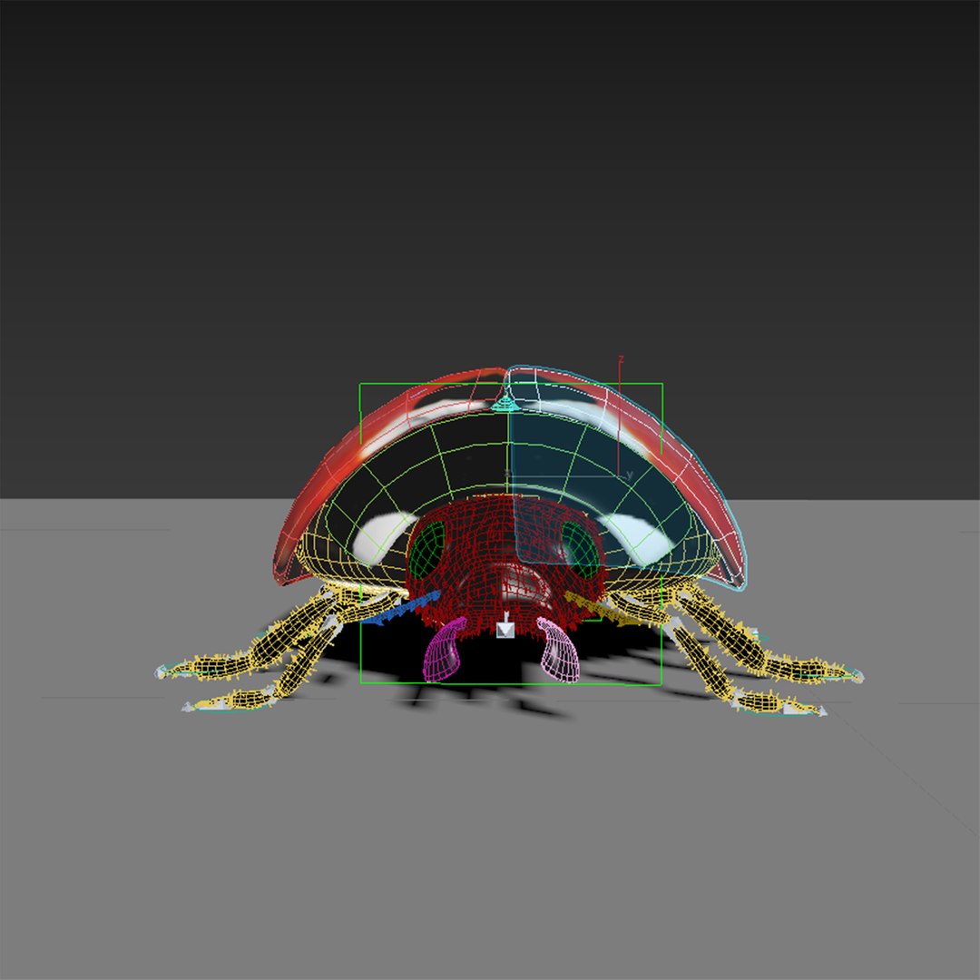 3D Model Ladybug Lady Bug - TurboSquid 1199311