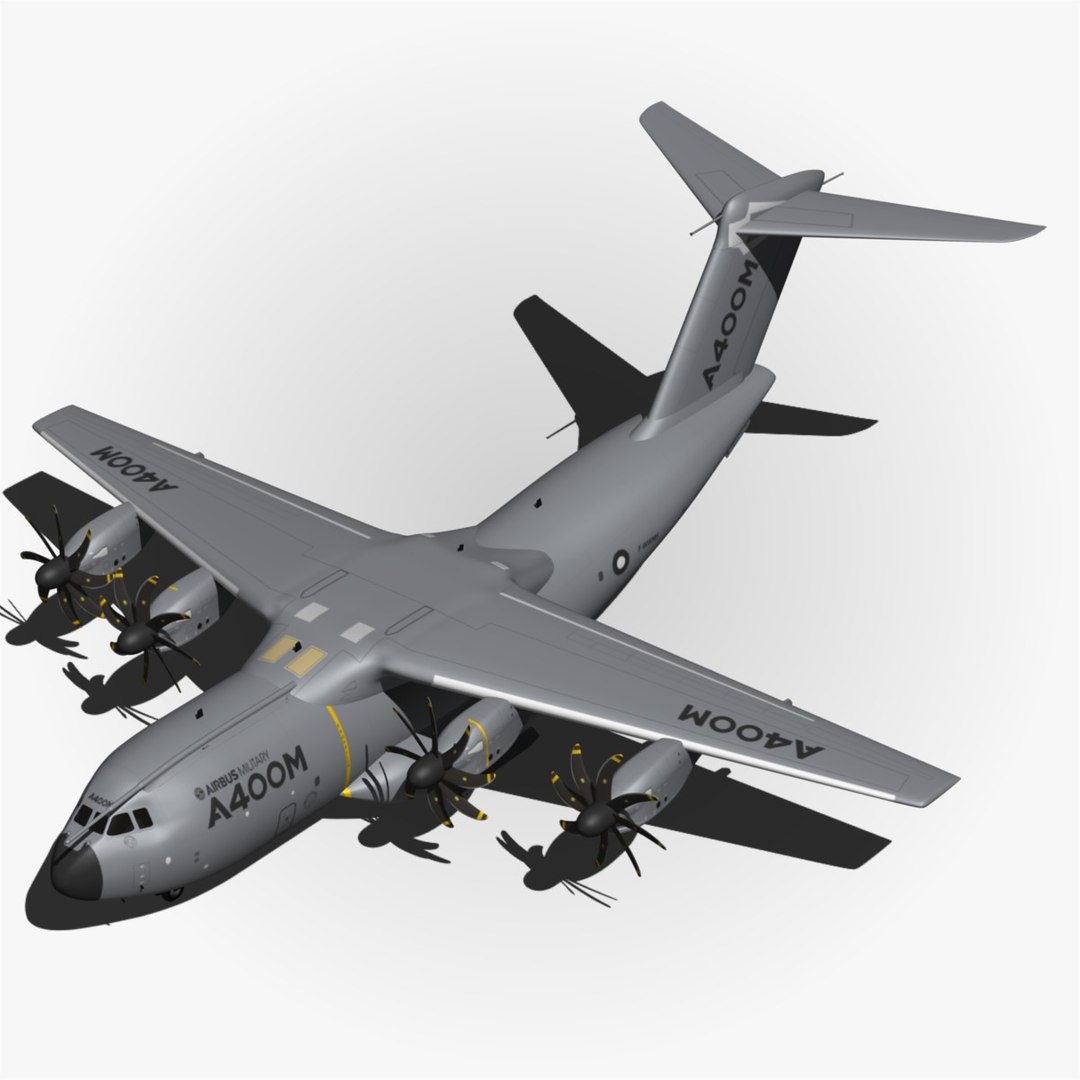 3d Model Airbus A400m Grizzly