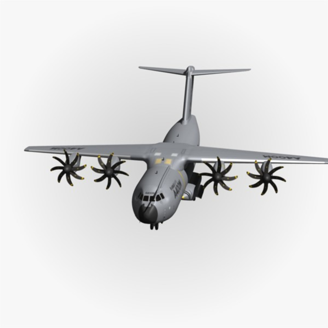 3d Model Airbus A400m Grizzly