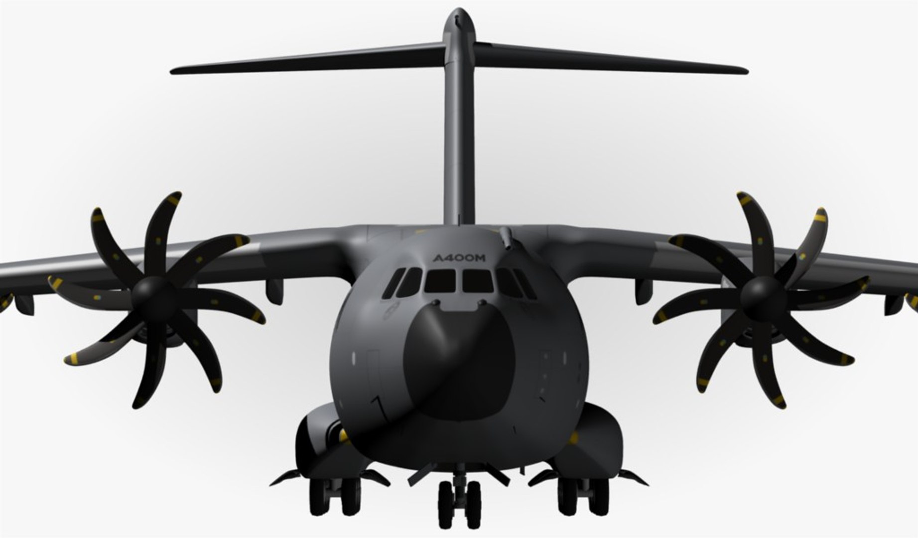 3d Model Airbus A400m Grizzly