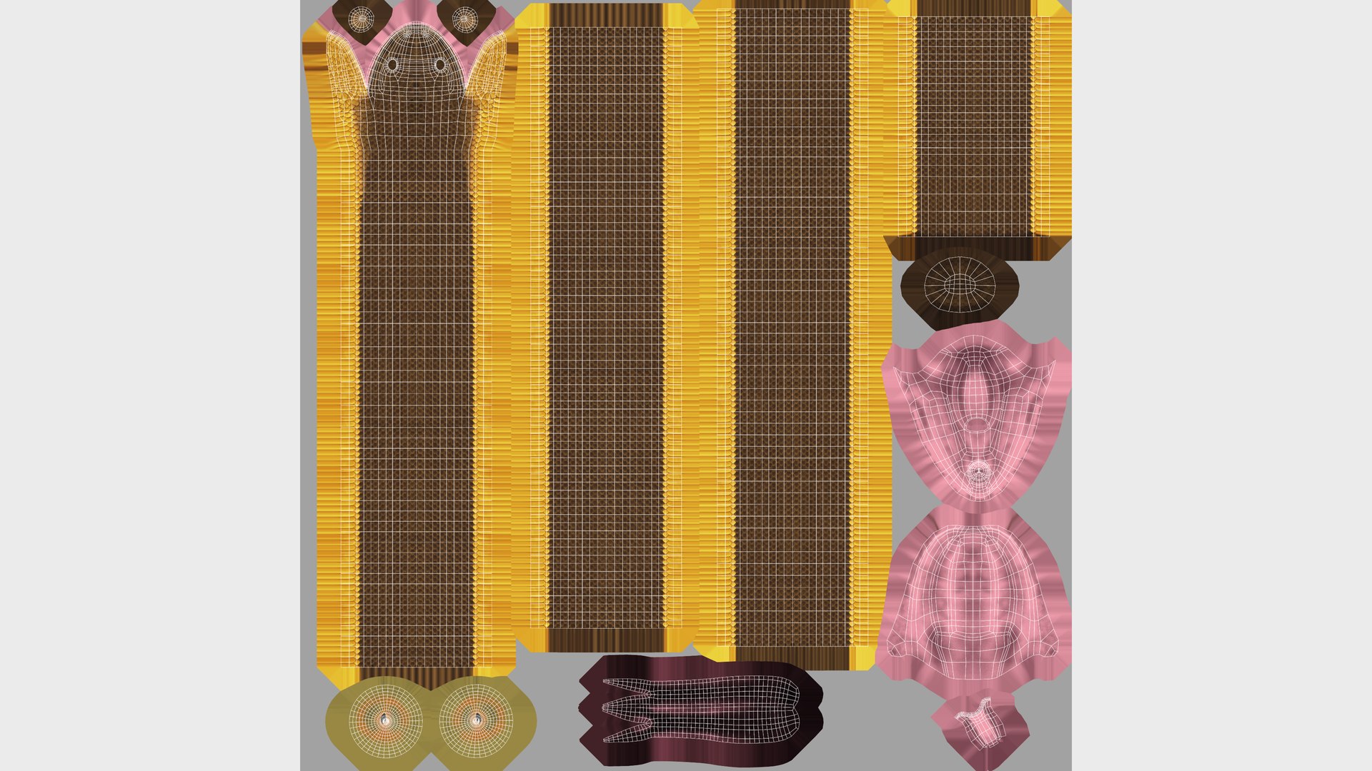 3D Rigged Rubber Boa Model - TurboSquid 1952294