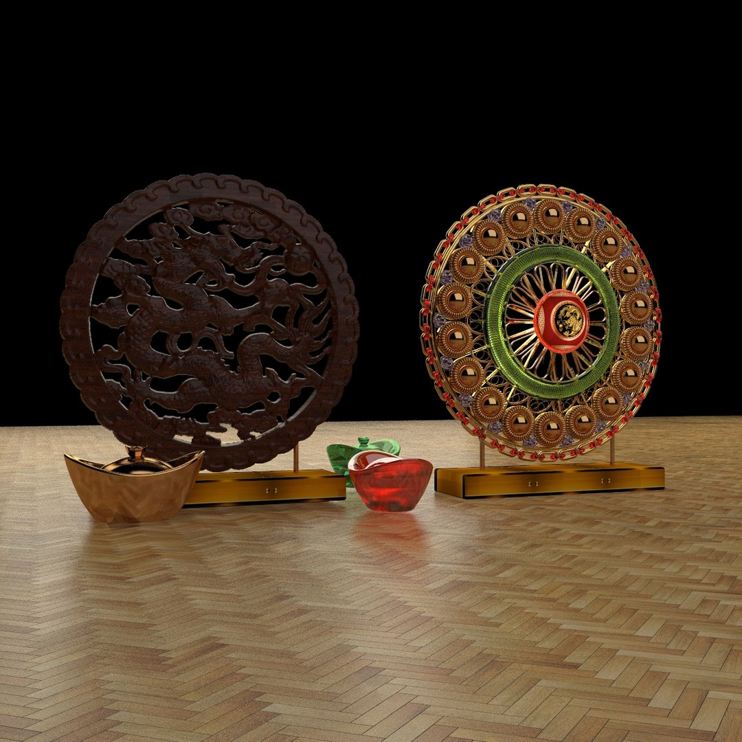 Chinese Carving 3D Model - TurboSquid 2212656
