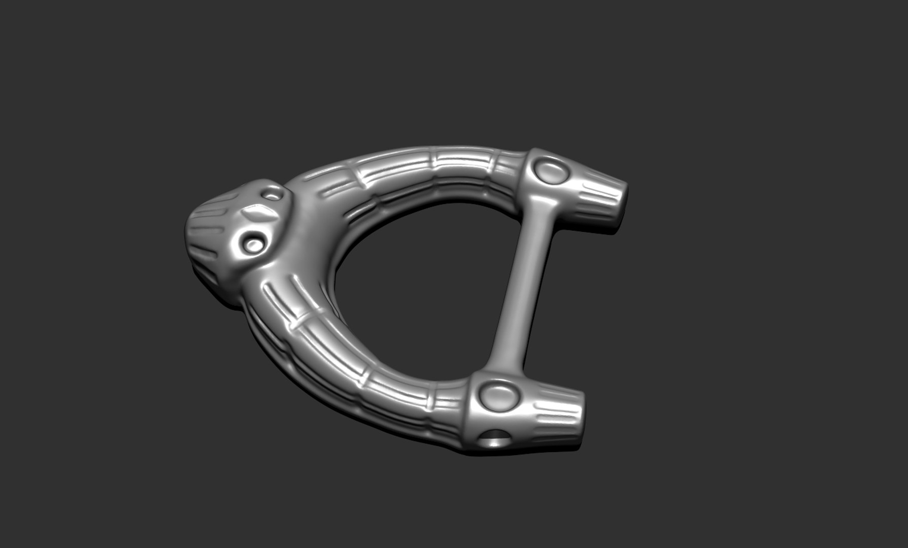 Belt Buckle 3d 3ds