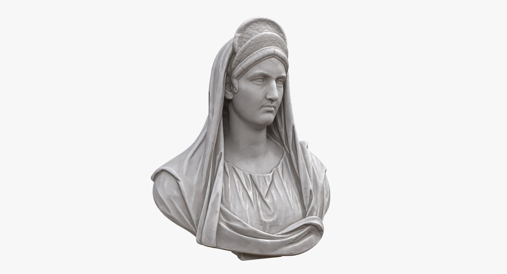 3D Salonia Matidia Bust Model - TurboSquid 1477550