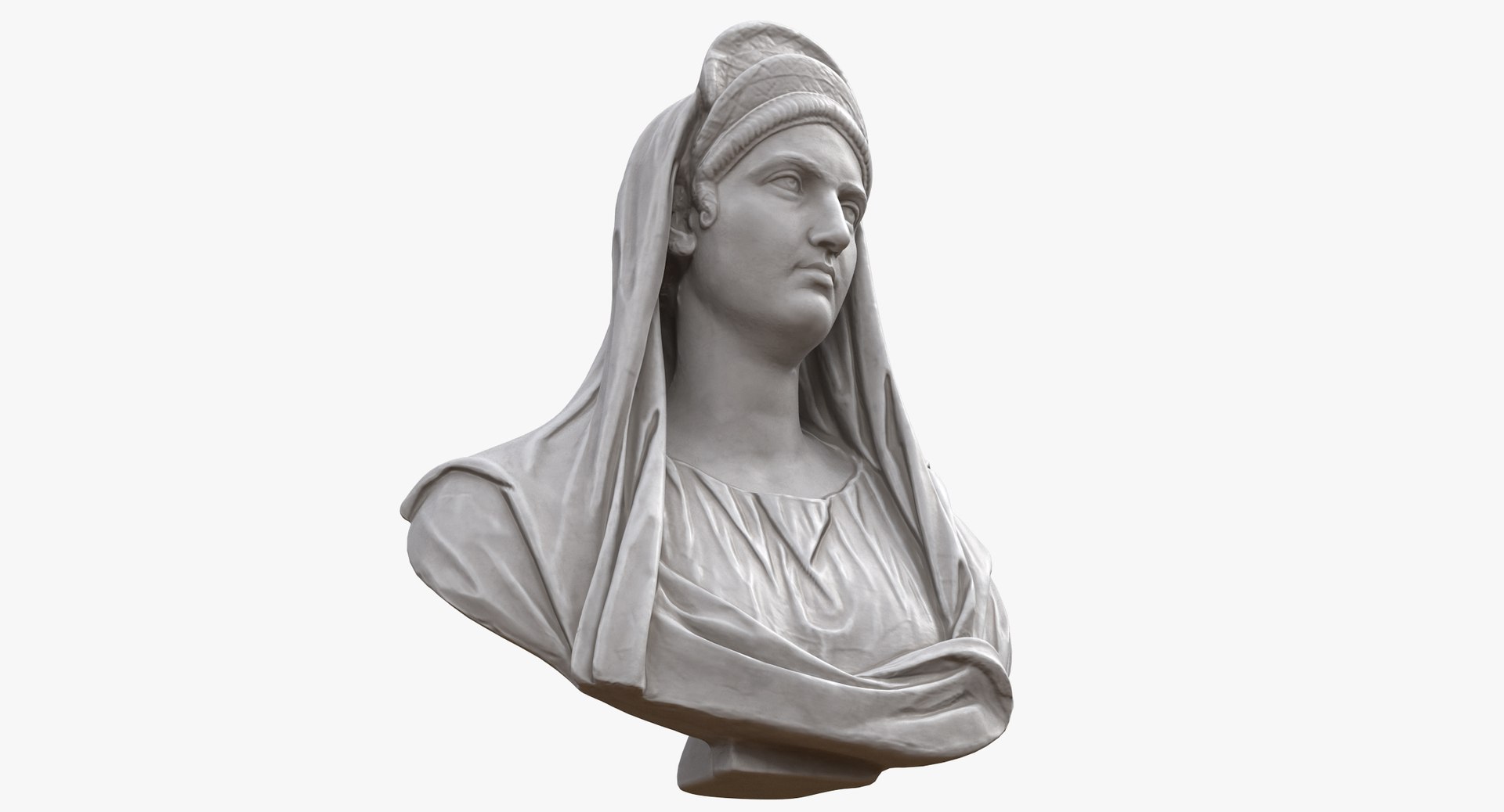 3D salonia matidia bust model - TurboSquid 1477550