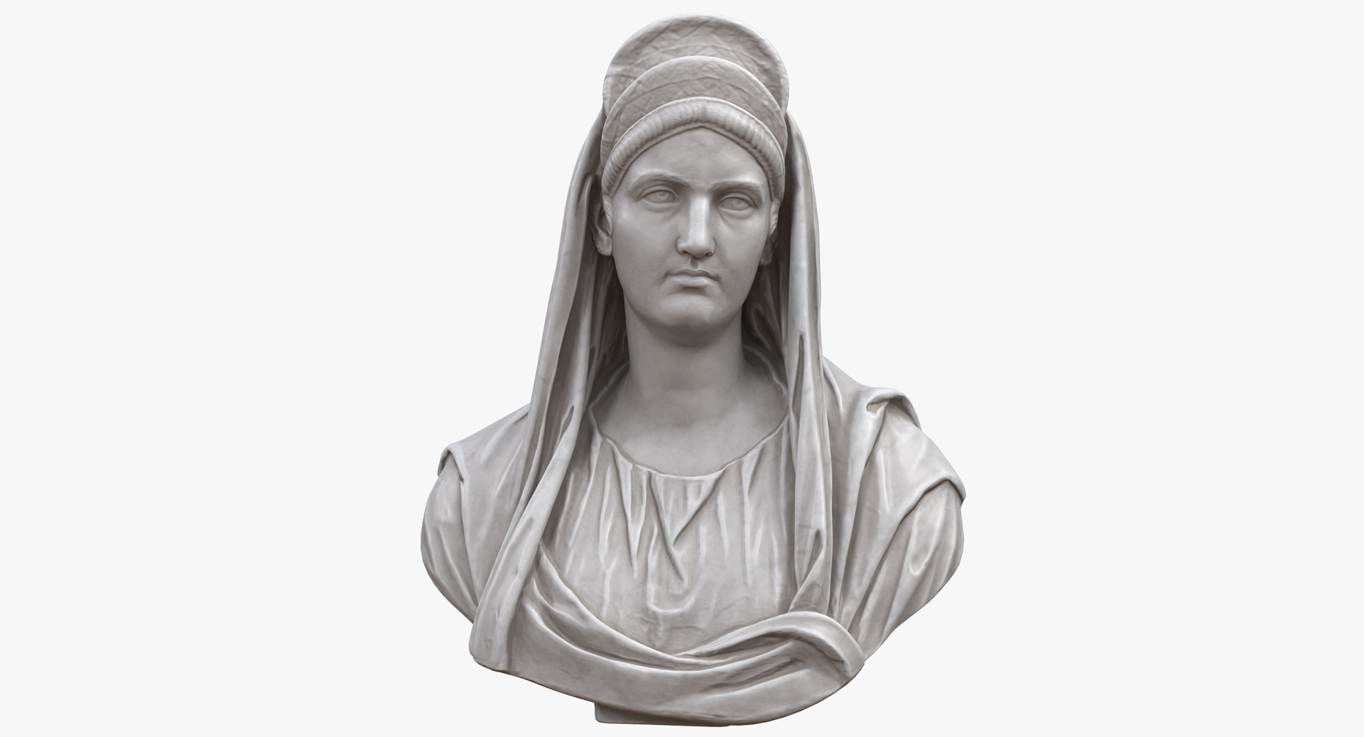 3D salonia matidia bust model - TurboSquid 1477550