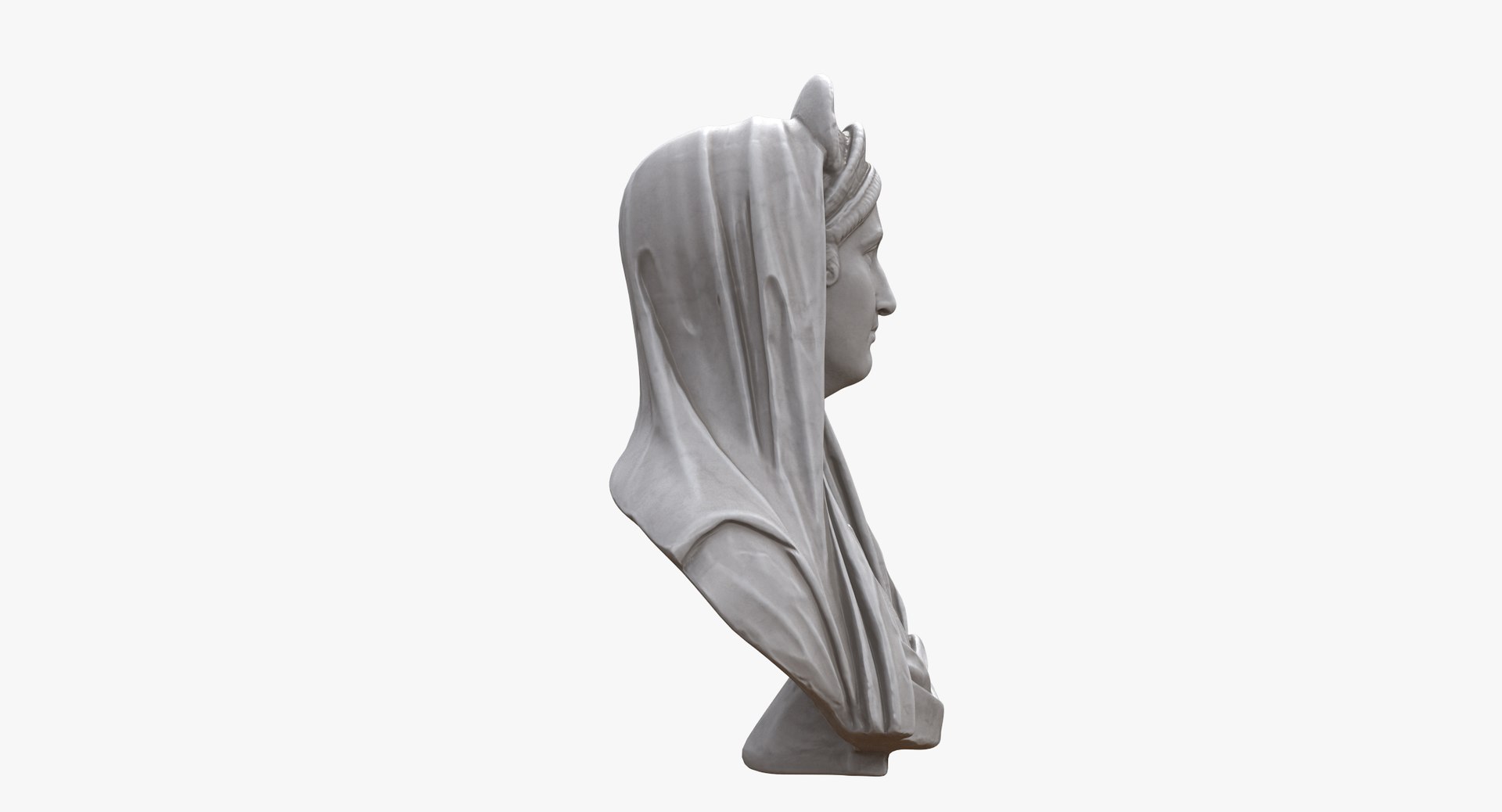 3D Salonia Matidia Bust Model - TurboSquid 1477550