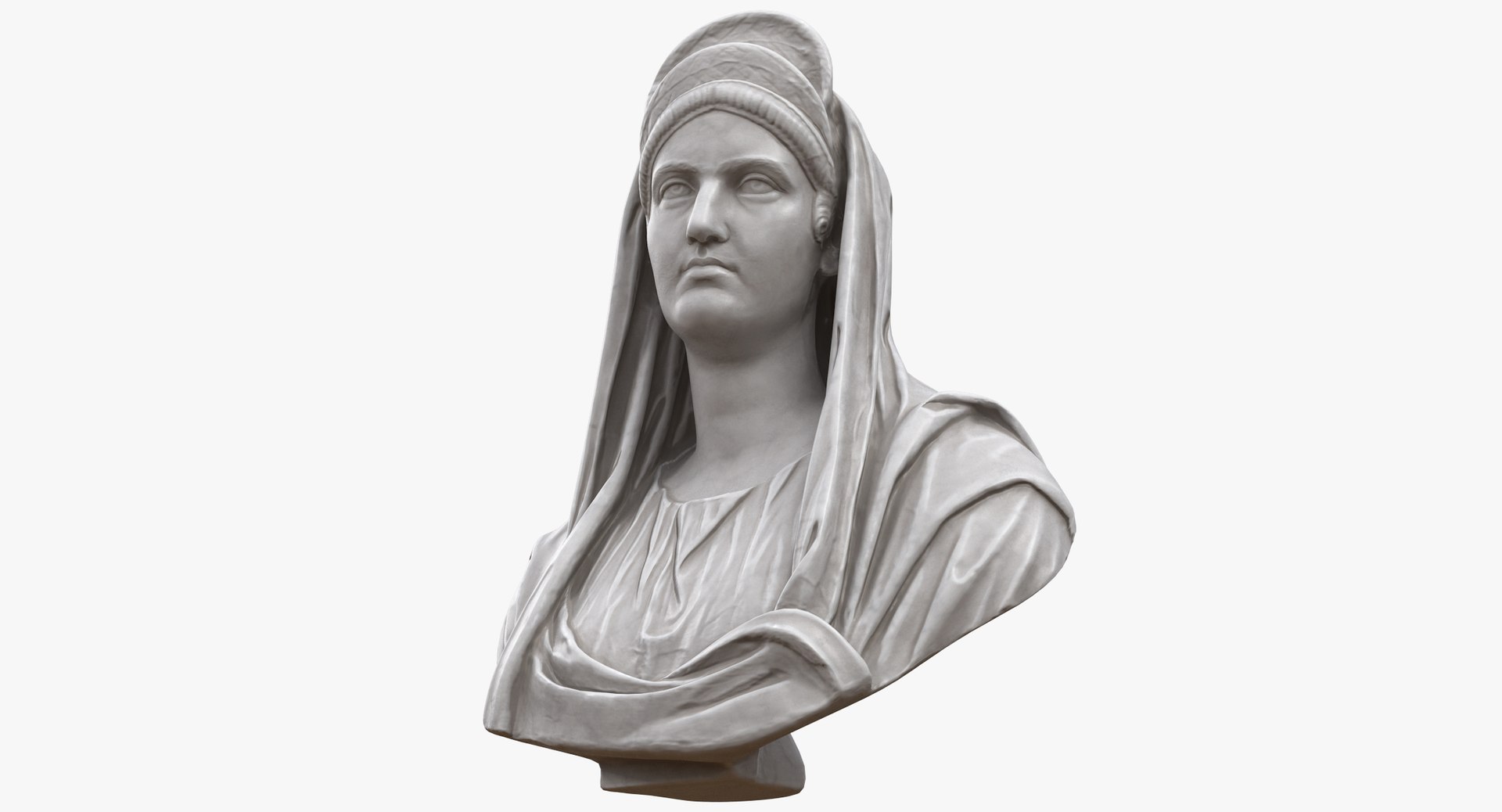 3D salonia matidia bust model - TurboSquid 1477550
