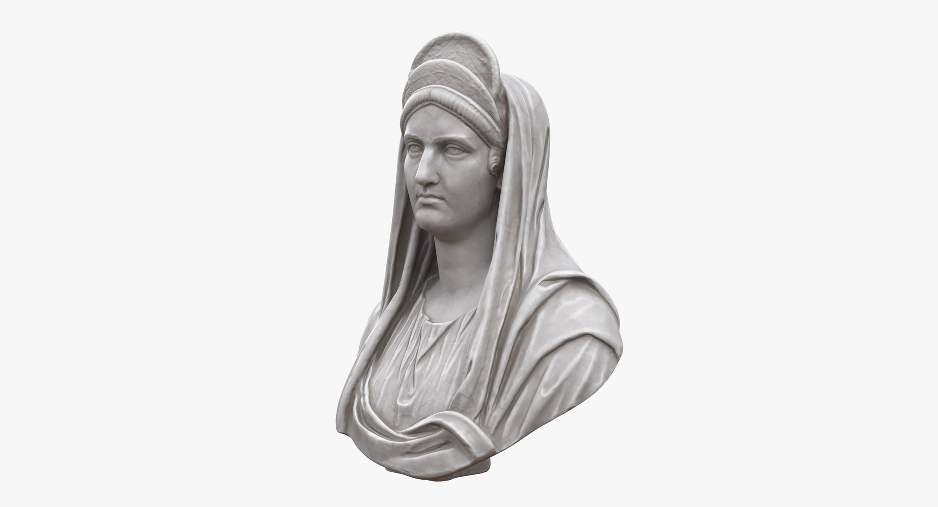 3D Salonia Matidia Bust Model - TurboSquid 1477550